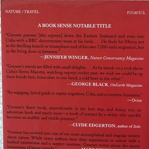 Becon Press | Accents | Soaring With Fidel An Osprey Odyssey From Cape ...